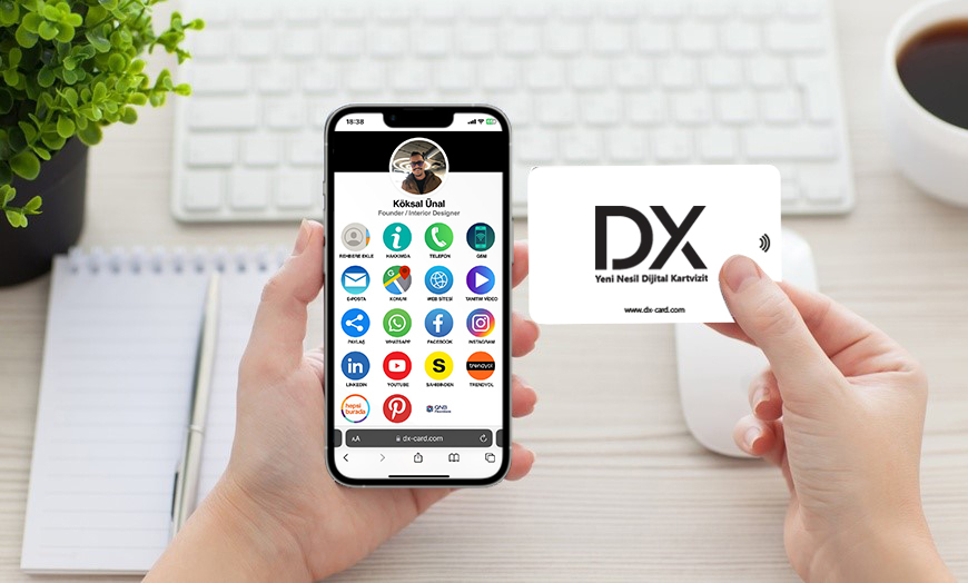 DX-Card Yeni Nesil Dijital Kartvizit